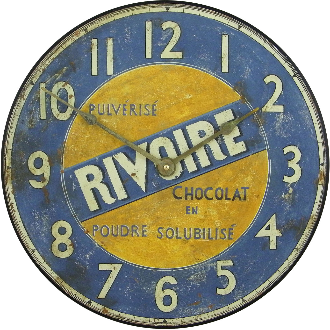 Roger Lascelles Clocks Rivoire Chocolat Wall Clock - 36cm | Wayfair.co.uk