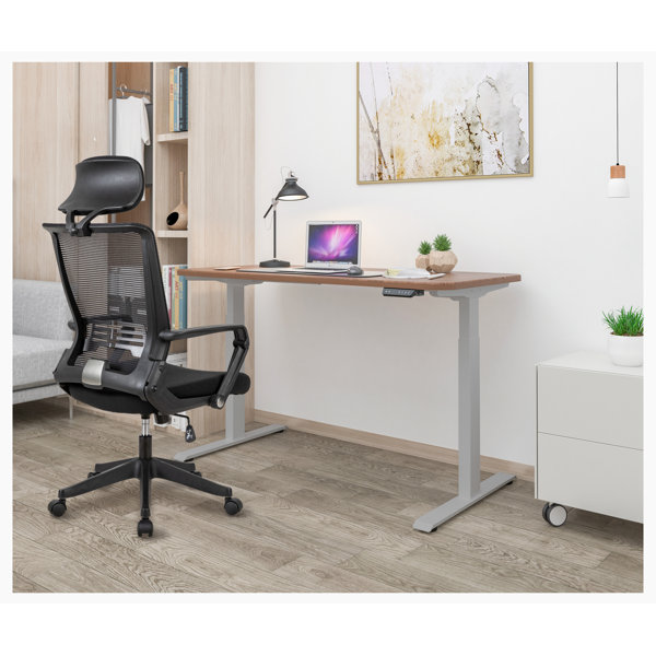 Inbox Zero Kyrece Height Adjustable Writing Desk | Wayfair