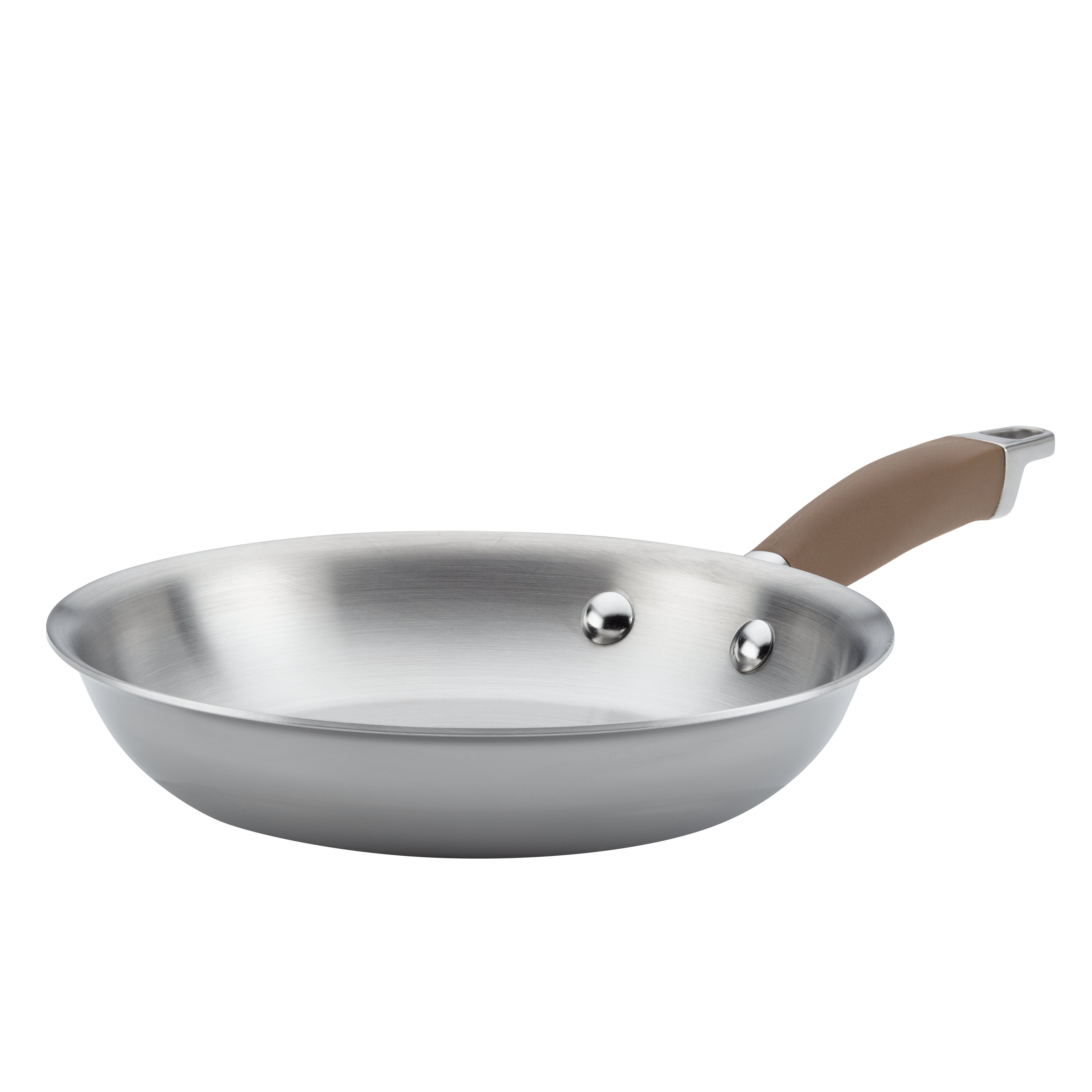 Anolon Tri-Ply Bronze Stainless Steel Frying Pan, 8.5-Inch & Reviews ...