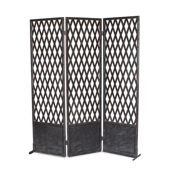 Inspired Visions Garden Gate - Aluminum Folding Room Divider & Reviews ...
