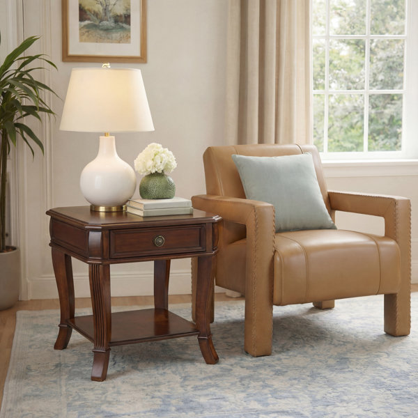 Hooker Furniture Brookhaven End Table with Storage & Reviews | Perigold
