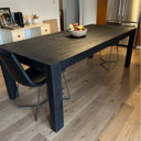 AllModern Block 84" Solid Wood Dining Table & Reviews | Wayfair