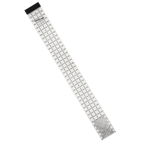 Omnigrid OmniEdge 4" x 36" Rectangle Quilting Ruler with Removable Lip ...