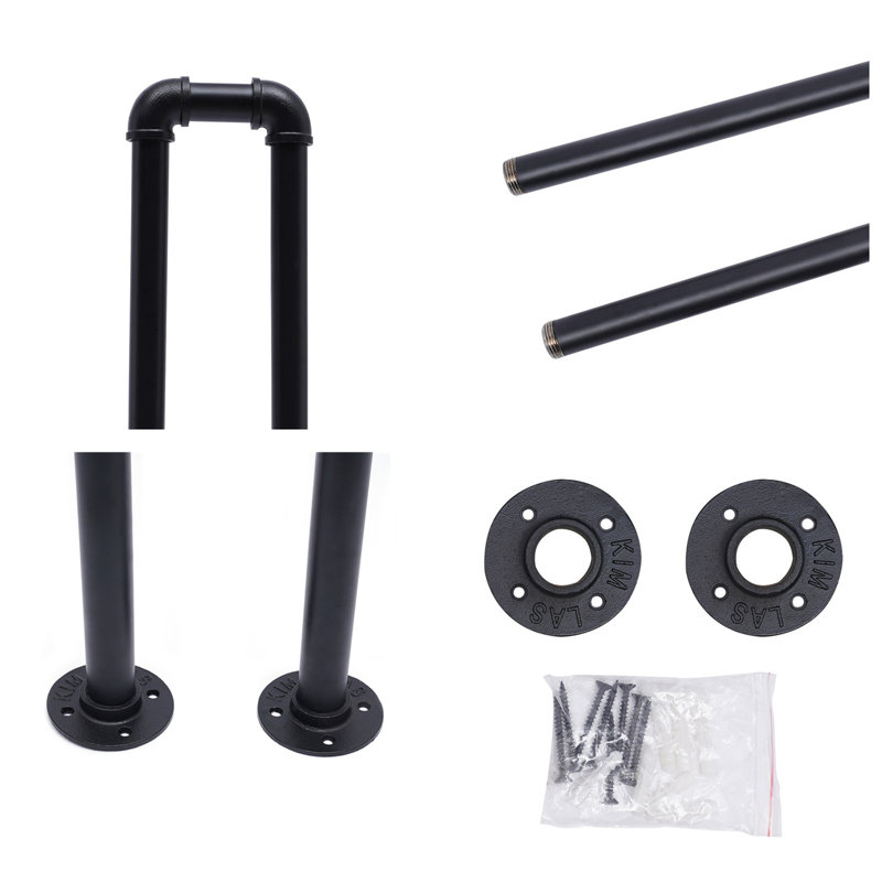 FRONG Industrial U-Shaped Stair Handrail & Reviews | Wayfair