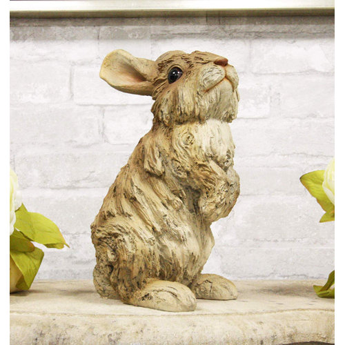 Ophelia & Co. Griffiths Rabbit Animals Plastic Garden Statue | Wayfair