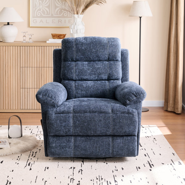 Red Barrel Studio Totianna Rocking Swivel Recliner Chair For Living ...
