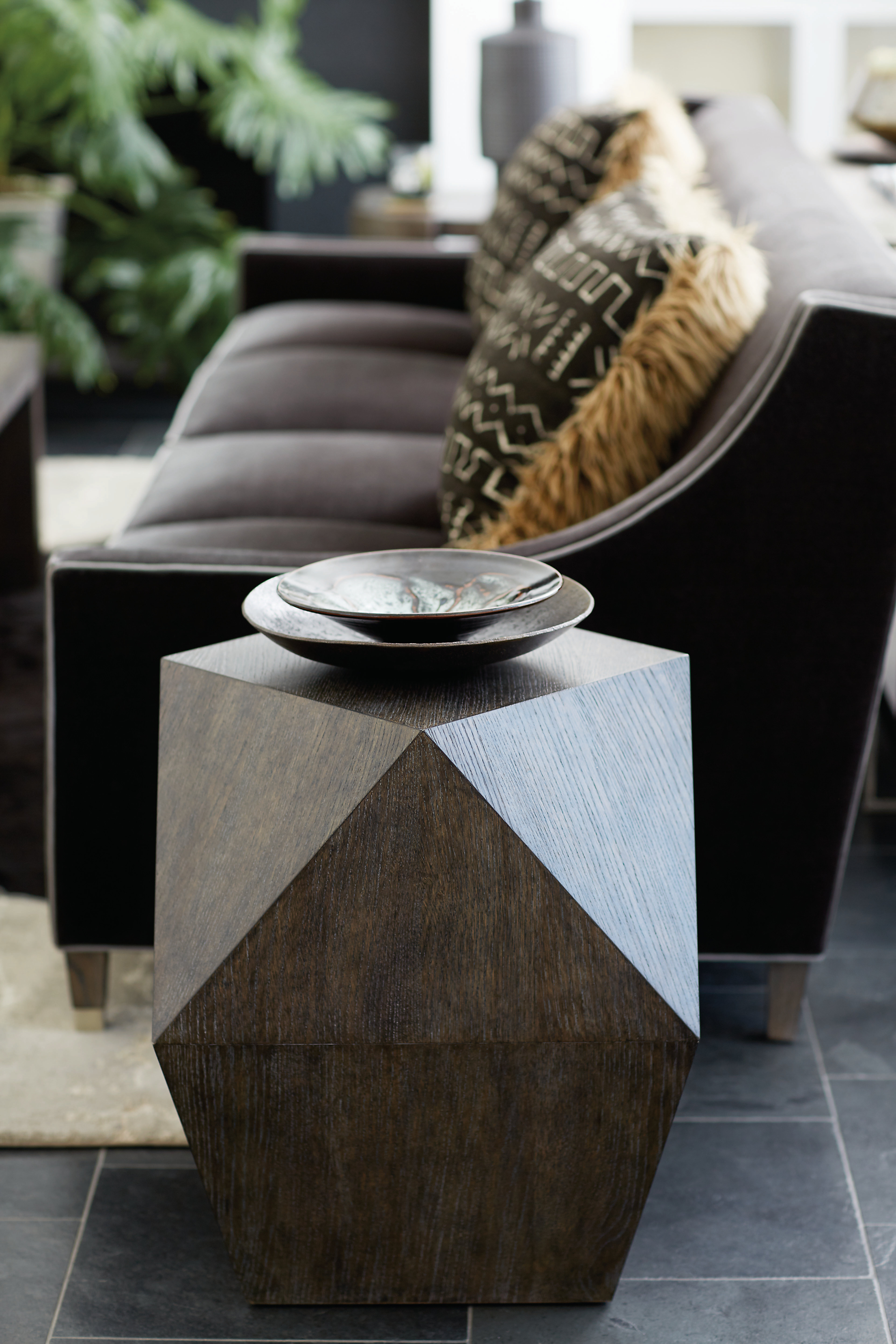 Bernhardt Linea Block End Table & Reviews | Wayfair