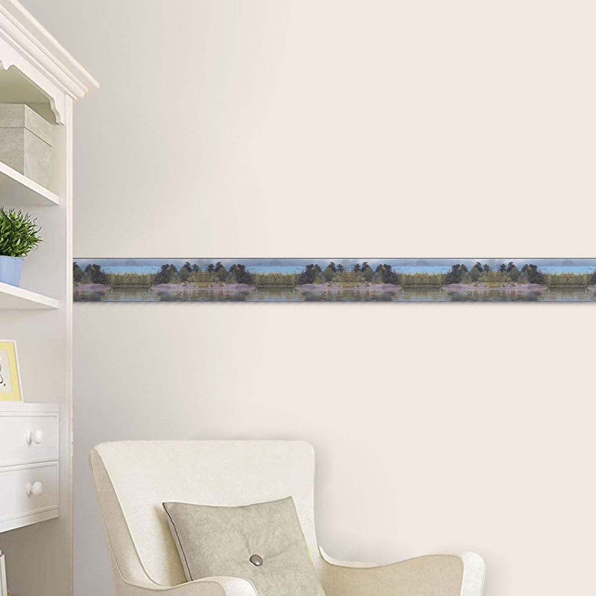 Millwood Pines Concord Wallcoverings Wallpaper Border Nature Pattern ...