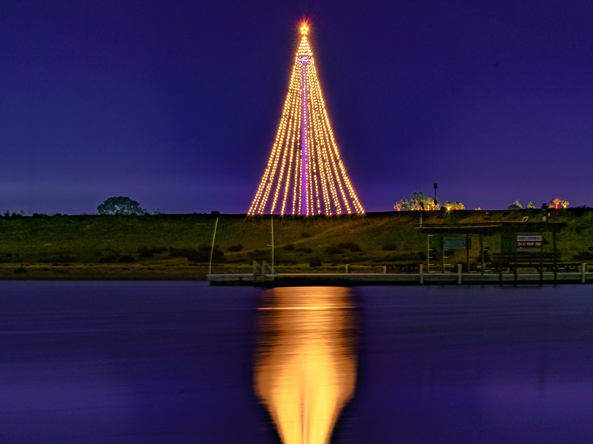 Made & Curated Brian Mc Clean " Seaworld Sky Tower At Night From Fiesta ...