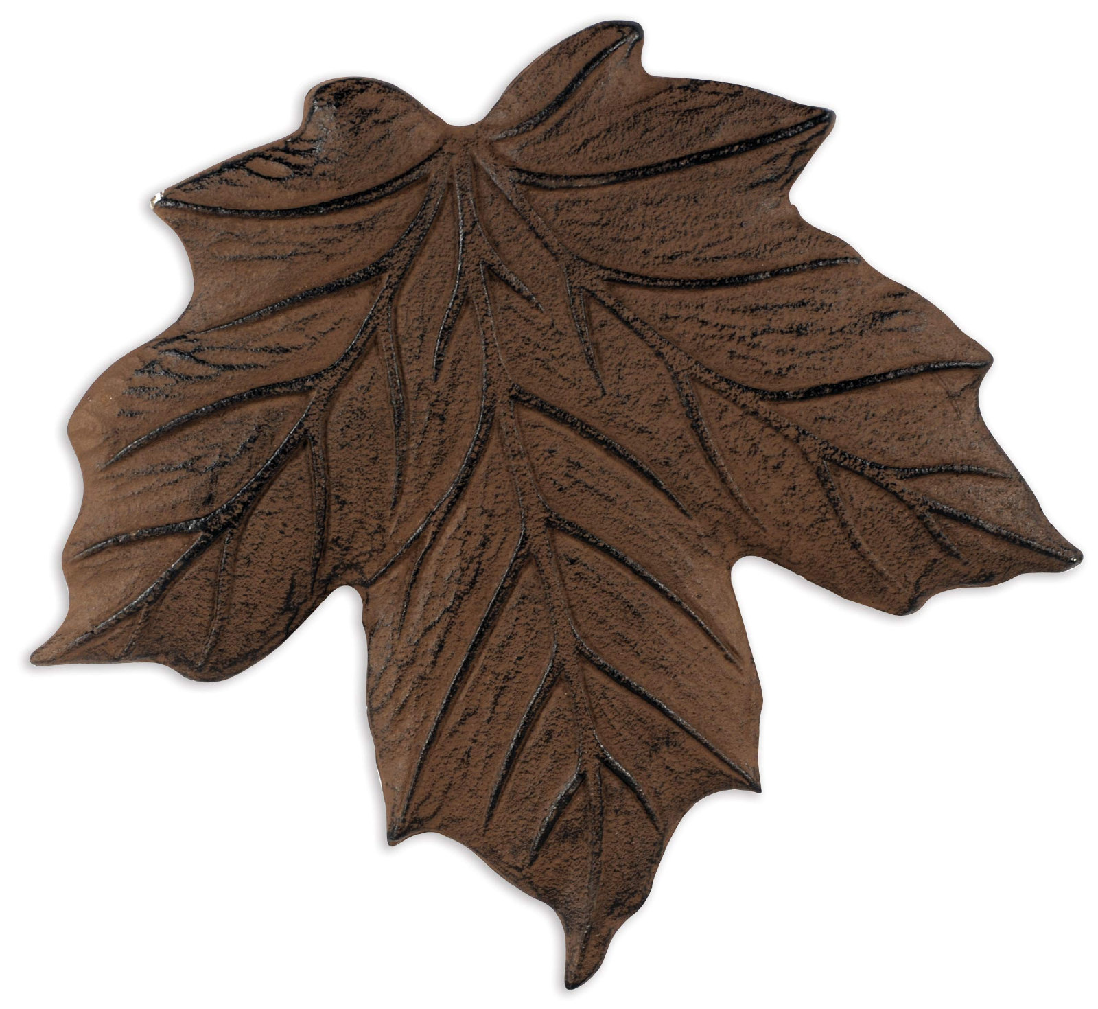 Red Barrel Studio Cast Iron Maple Leaf Stepping Stone - Wayfair Canada