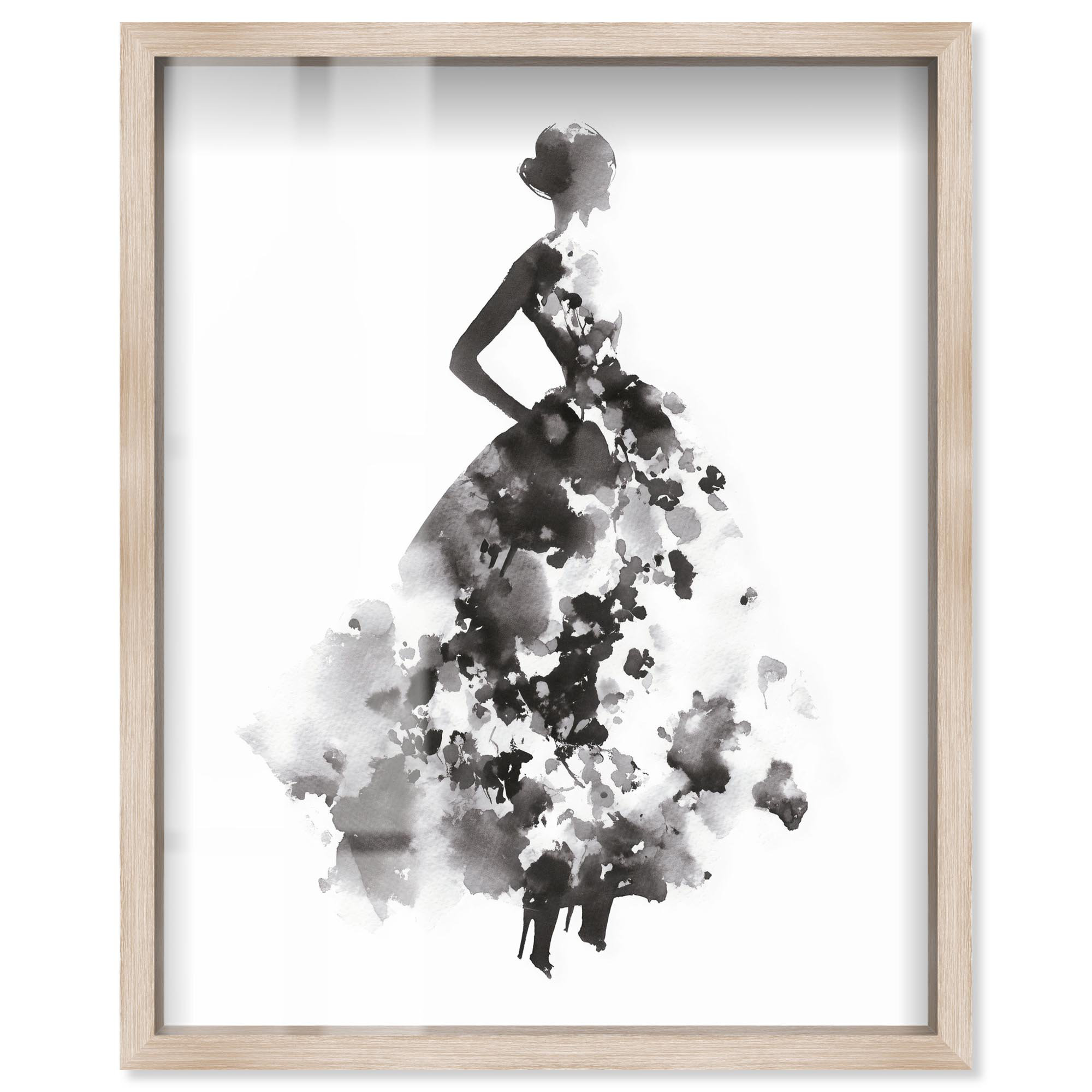Art Remedy Undefined Lady Fashion Art Shadowbox Print by Art Remedy ...