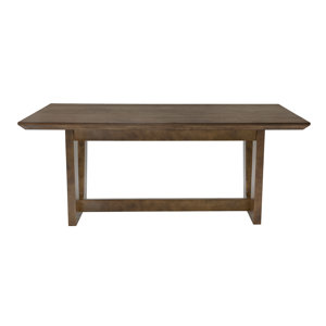 Gracie Oaks Cipolla 72" Wood Finish Rectangular Dining Table | Wayfair
