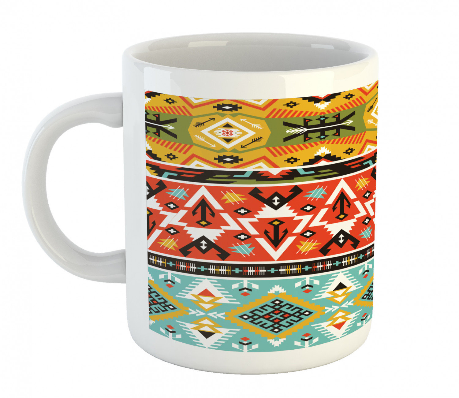 East Urban Home Tribal Coffee Mug | Wayfair