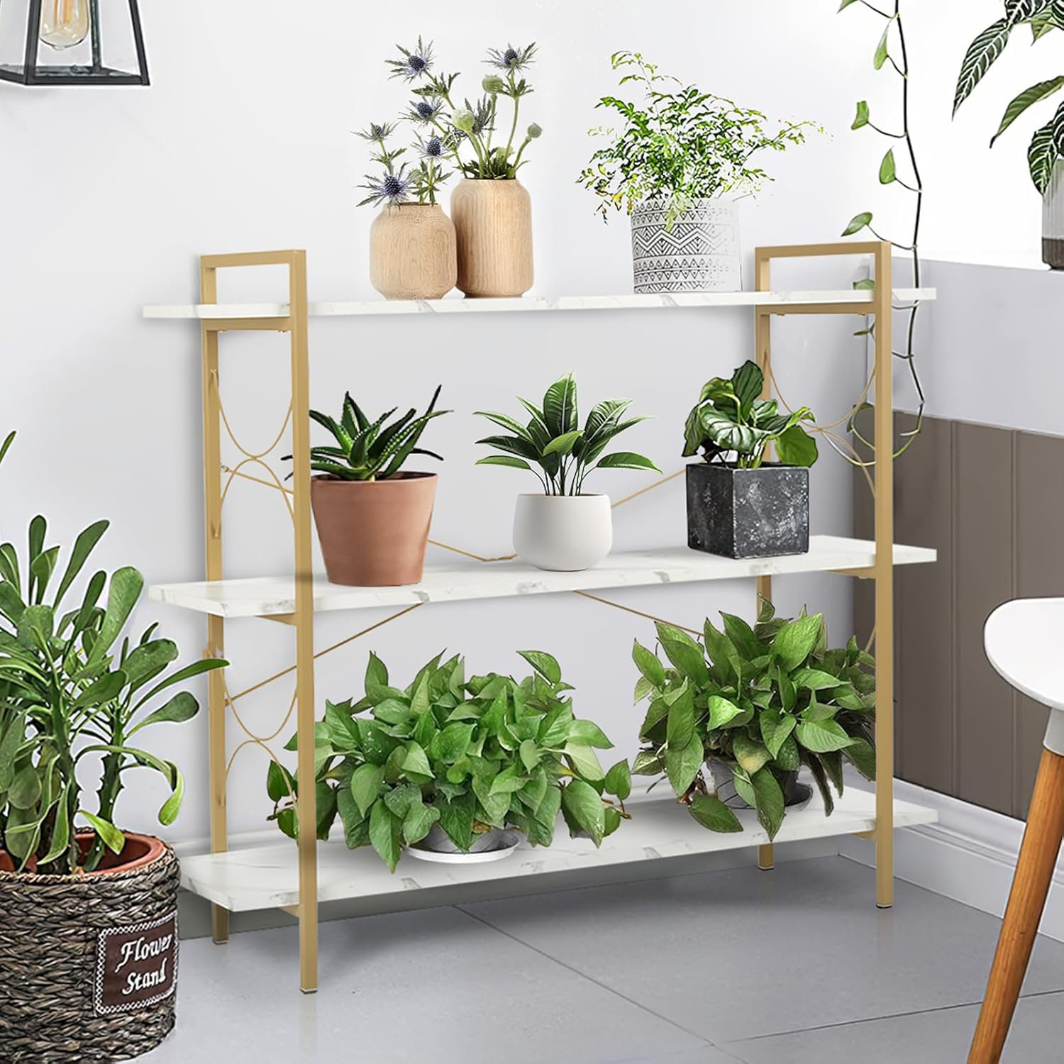 Everly Quinn Modern Open Low 3 Shelf Bookcase | Wayfair