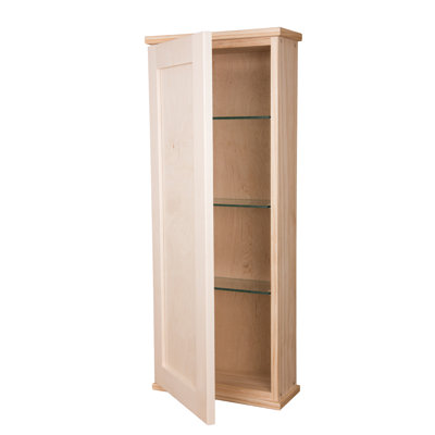 Timber Tree Cabinets Solid Wood Wall Bathroom Cabinet | Wayfair