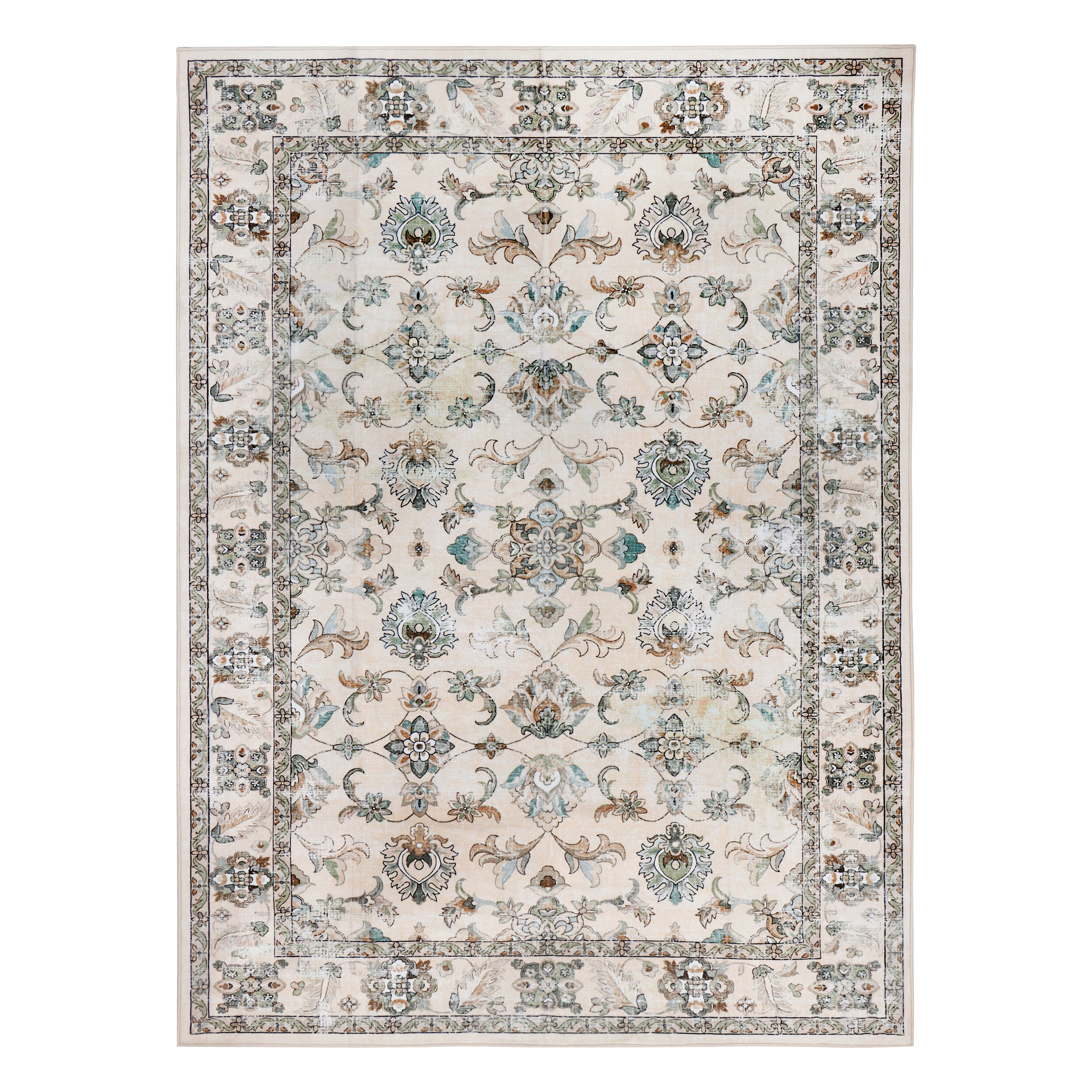 Bungalow Rose Machine Washable Area Rug, Soft & Durable, Non-slip ...