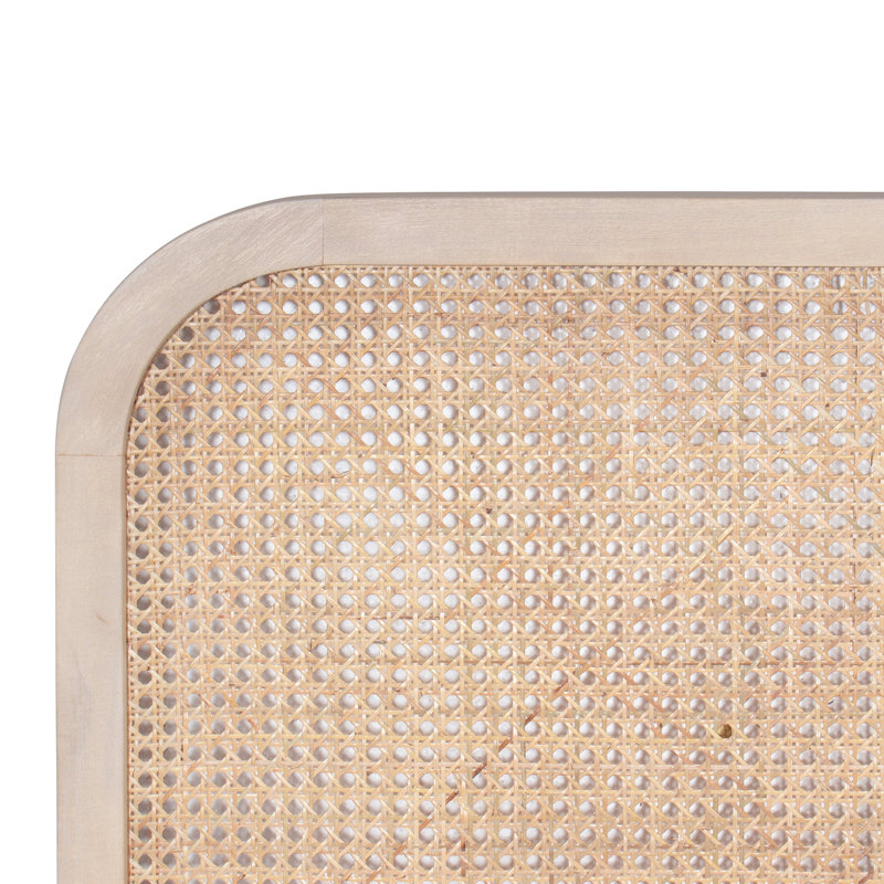 Birch Lane™ Boone Solid Wood and Cane Headboard & Reviews | Wayfair