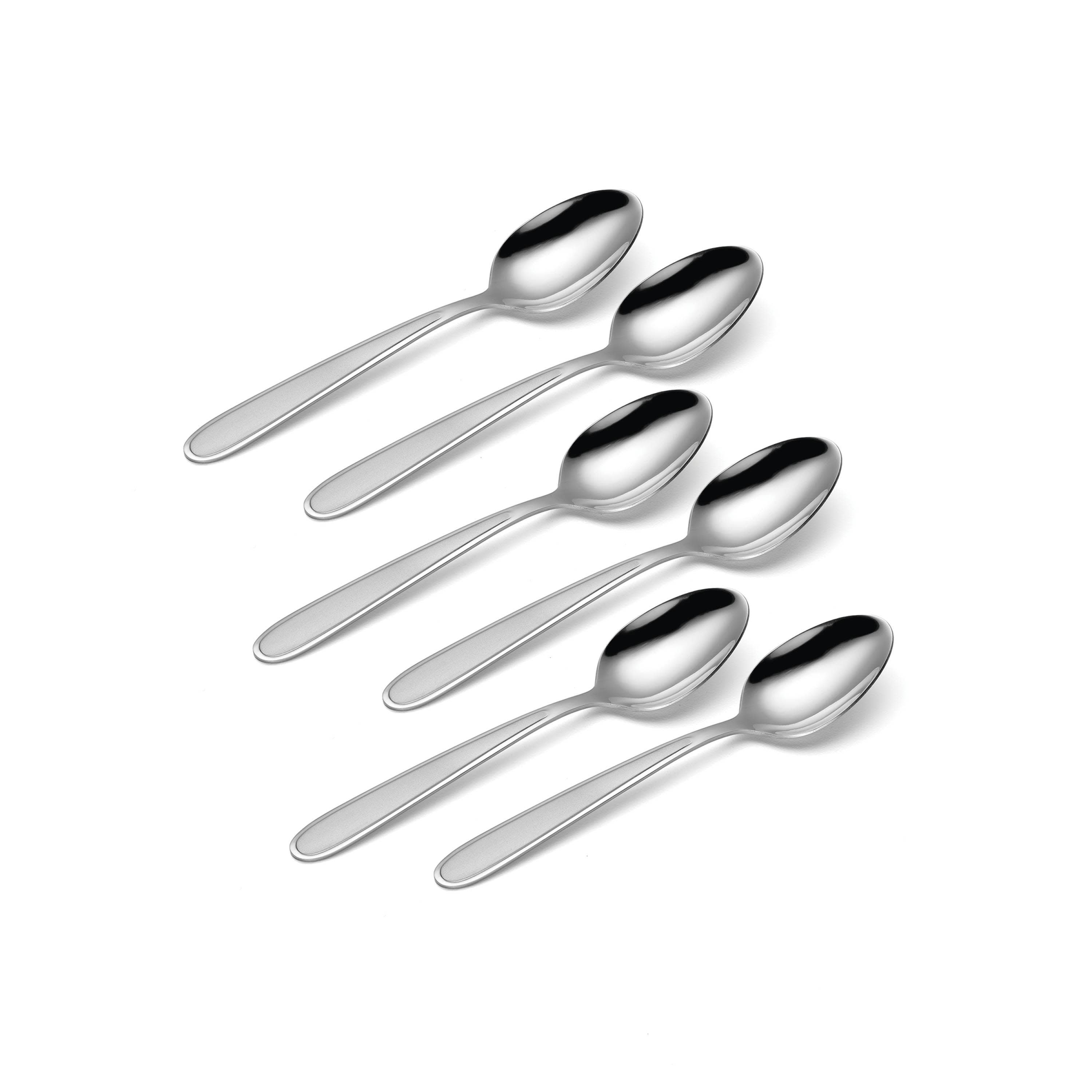 Oneida Jordan Sandblasted Everyday Teaspoons, Set Of 6 | Wayfair