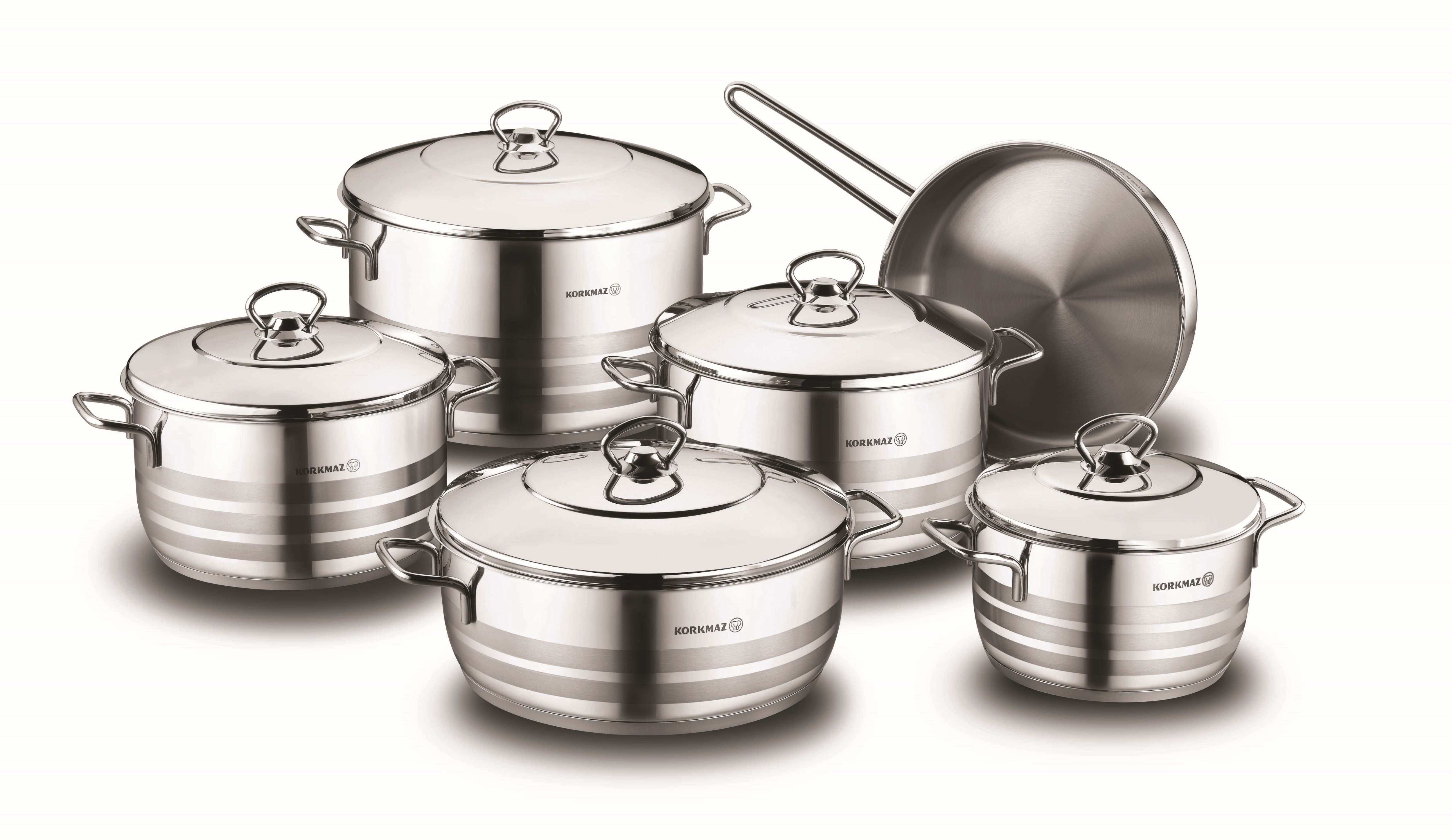 Korkmaz 11 Pieces Aluminum Cookware Set | Wayfair