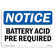 SignMission Battery Acid PPE Required Sign | Wayfair