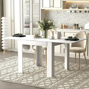 Ebern Designs Expandable Kitchen&dining Room Table For 4-6, Table With ...