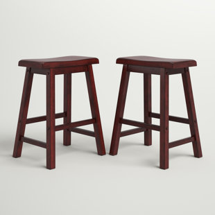 Red Counter Height Bar Stools You'll Love | Wayfair