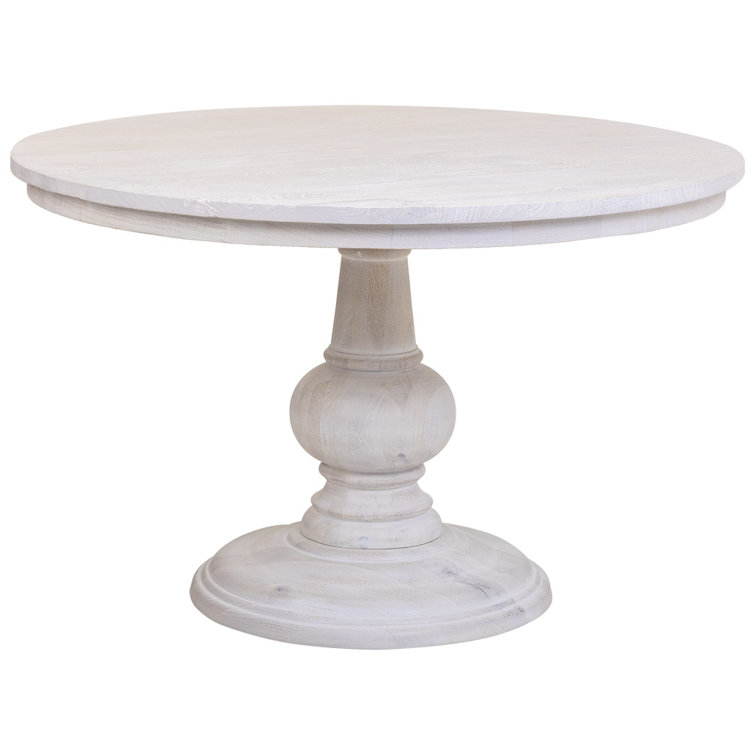 Fleur De Lis Living ROUND MANGO WOOD DINING TABLE | Wayfair.co.uk