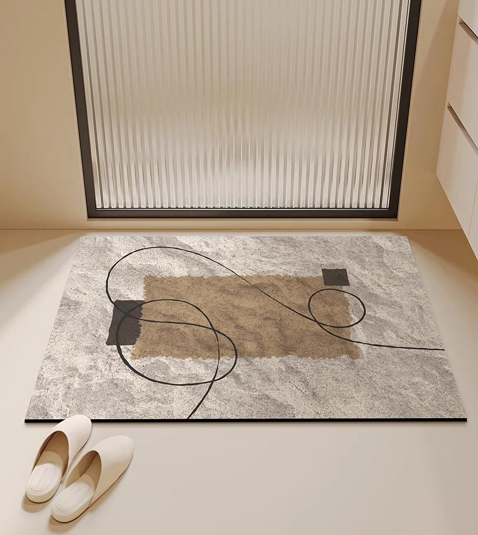 Orren Ellis Decontamination Diatomaceous Earth Absorbent Bathroom Mat ...