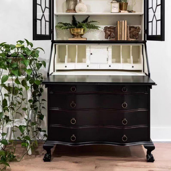 Parttlion French style solid wood vintage locker bookcase | Wayfair