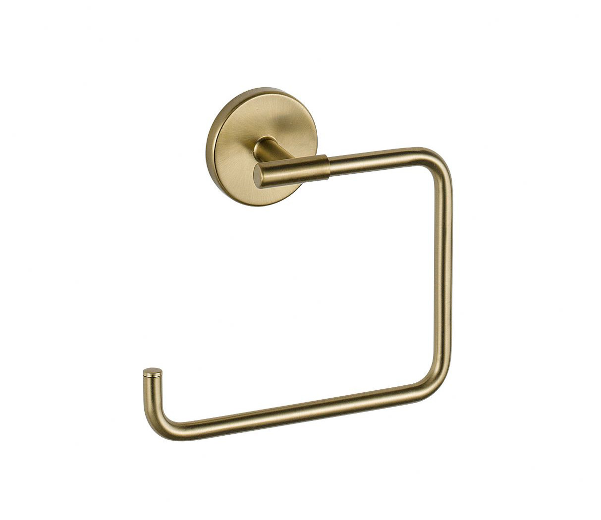 Delta Trinsic Wall Mount Square Open Towel Ring Bath Hardware Accessory ...