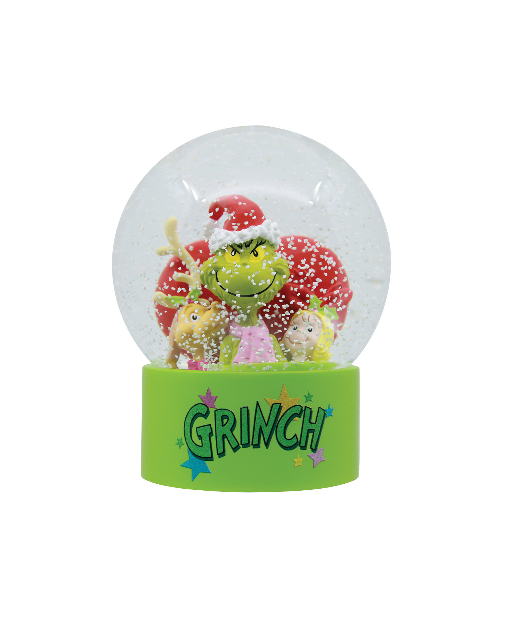 enesco Dr. Seuss the Grinch, Max & Cindy 100 mm WATERBALL 4.92in ...