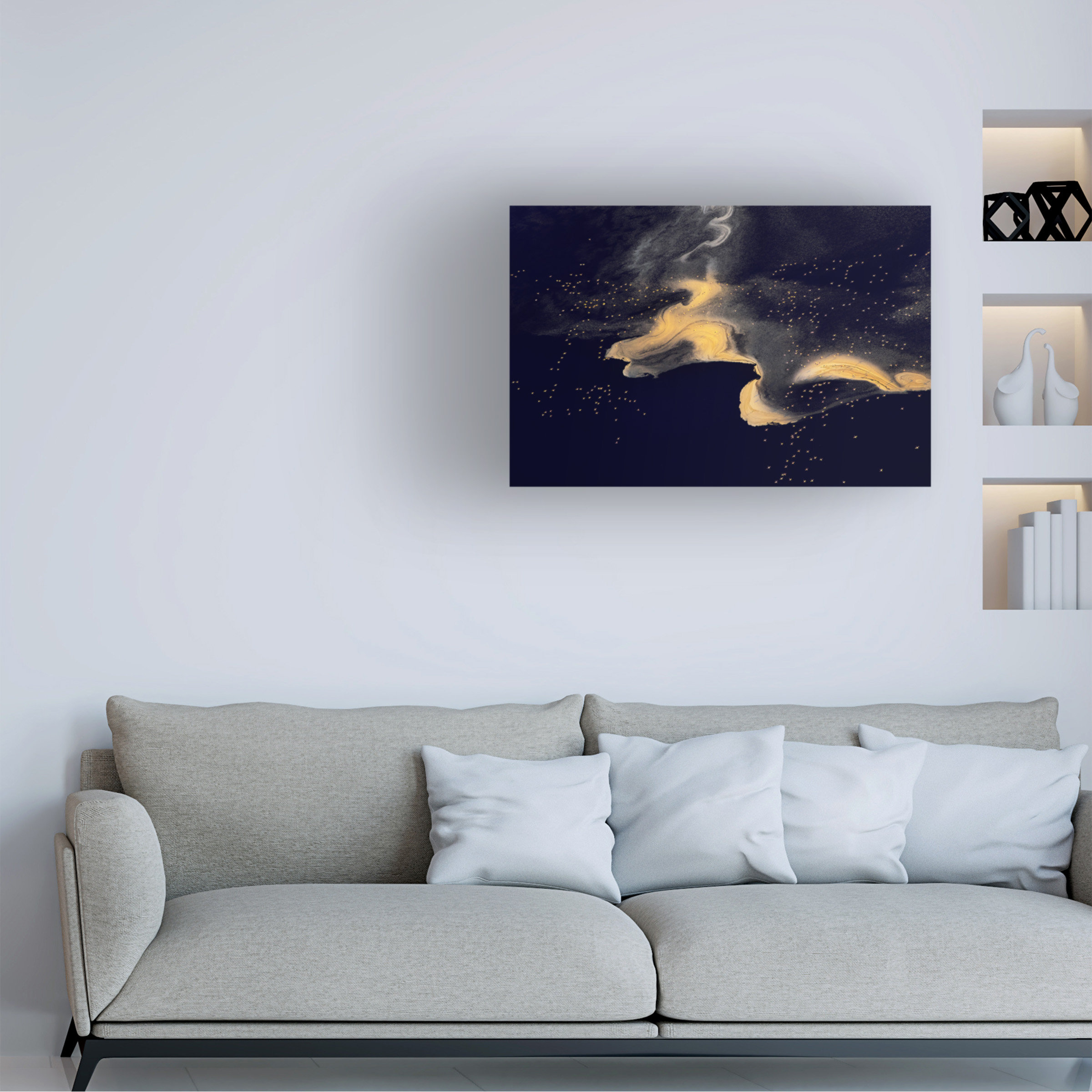 Ebern Designs Phillip Chang Natron Lake Canvas Art | Wayfair