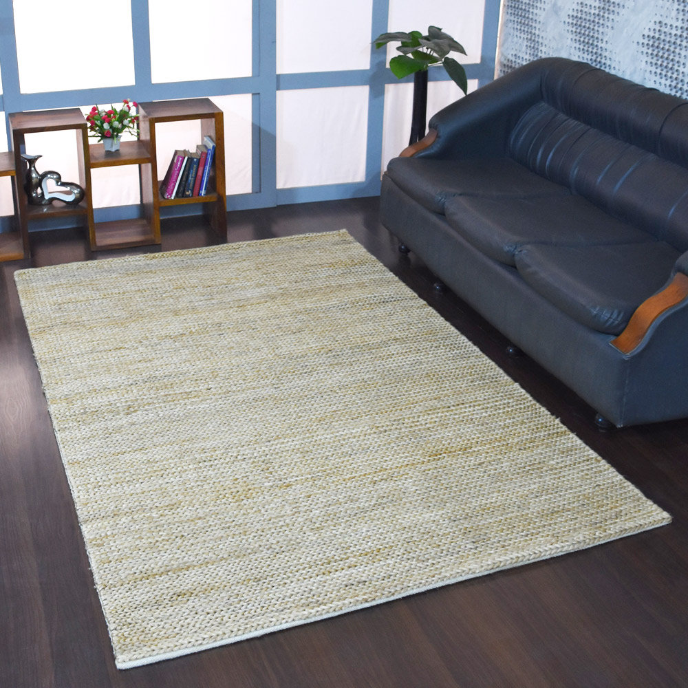 Mercer41 Heller HAND KNOTTED SUMAK JUTE ECO-FRIENDLY SOLID AREA RUGS ...
