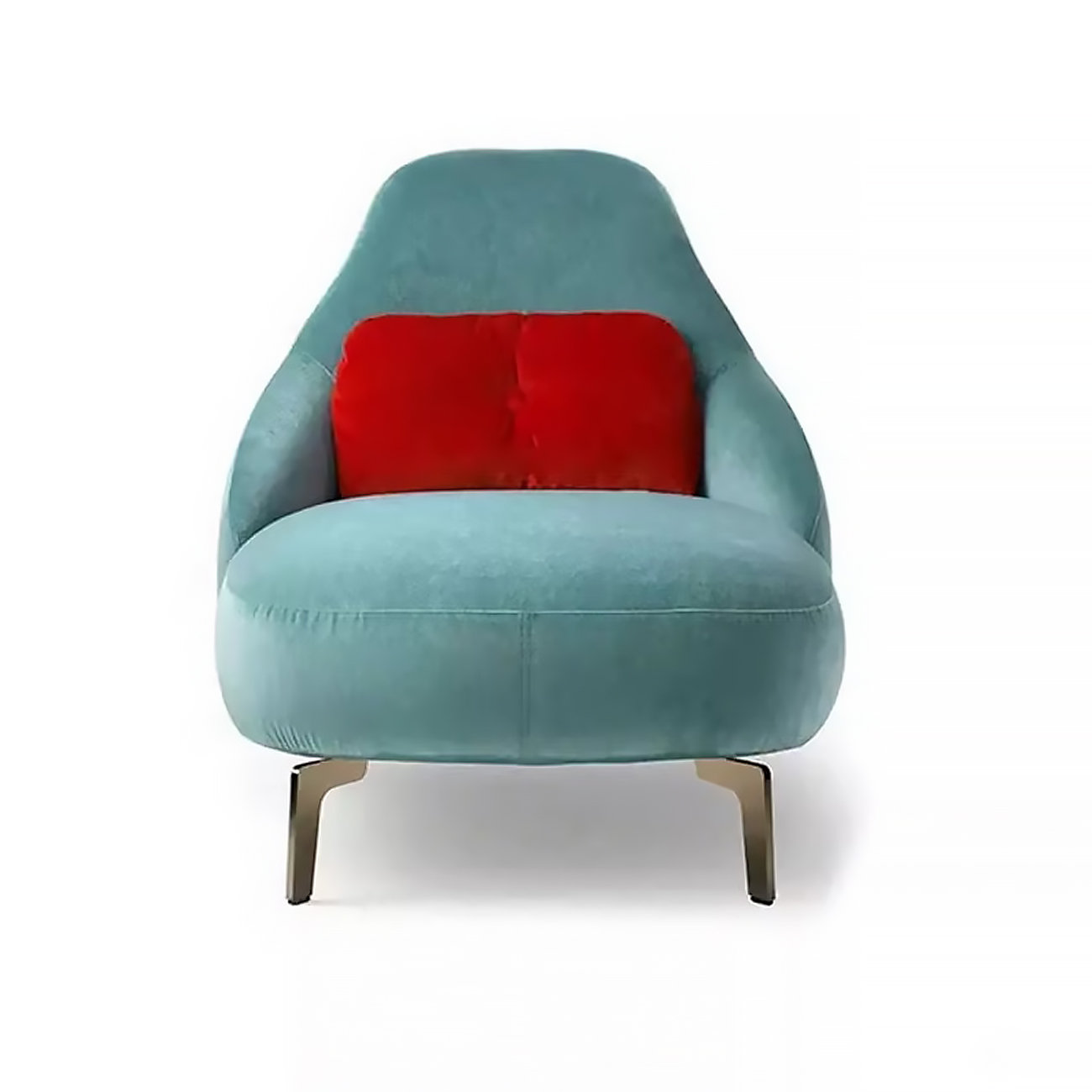 Finesse Furni Nordic Light Luxury Beauty Bed, Single Lounge Chair, Sofa Chair, Bedroom Chaise ...