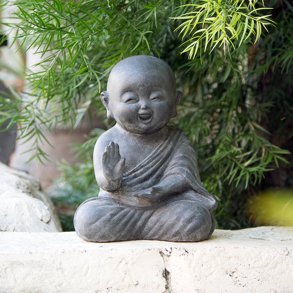 Bungalow Rose Religious & Spiritual Weather Resistant Fiberstone Garden ...