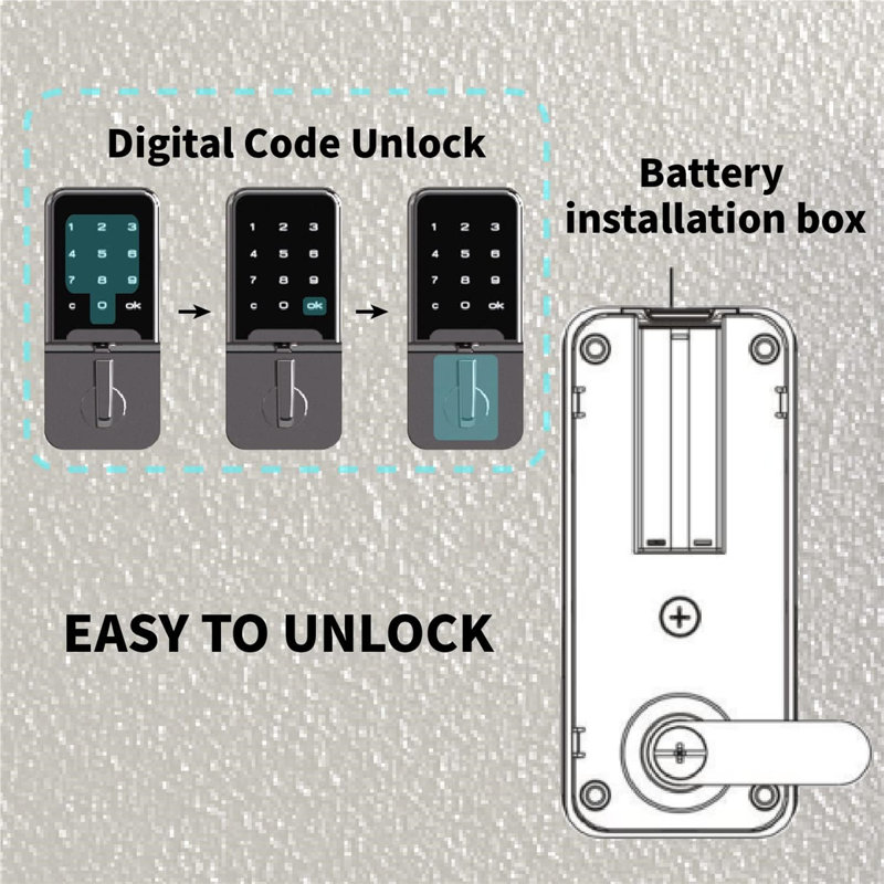 YITAHOME Gun Safe Lock | Wayfair