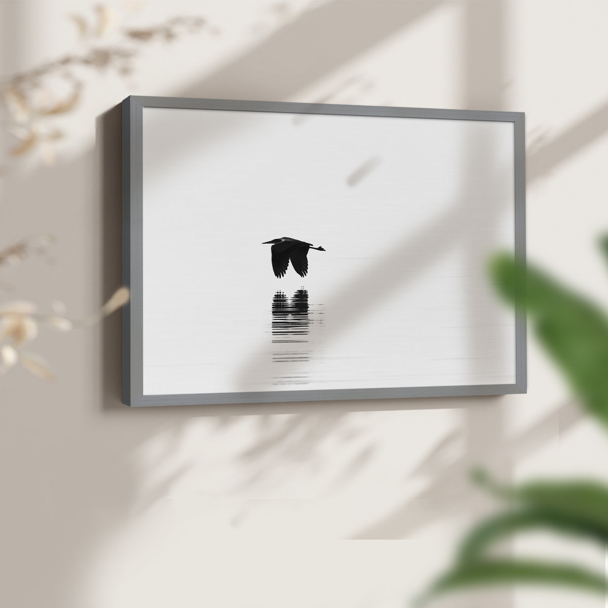 Ebern Designs Flight -Framed Print - Restickable | Wayfair