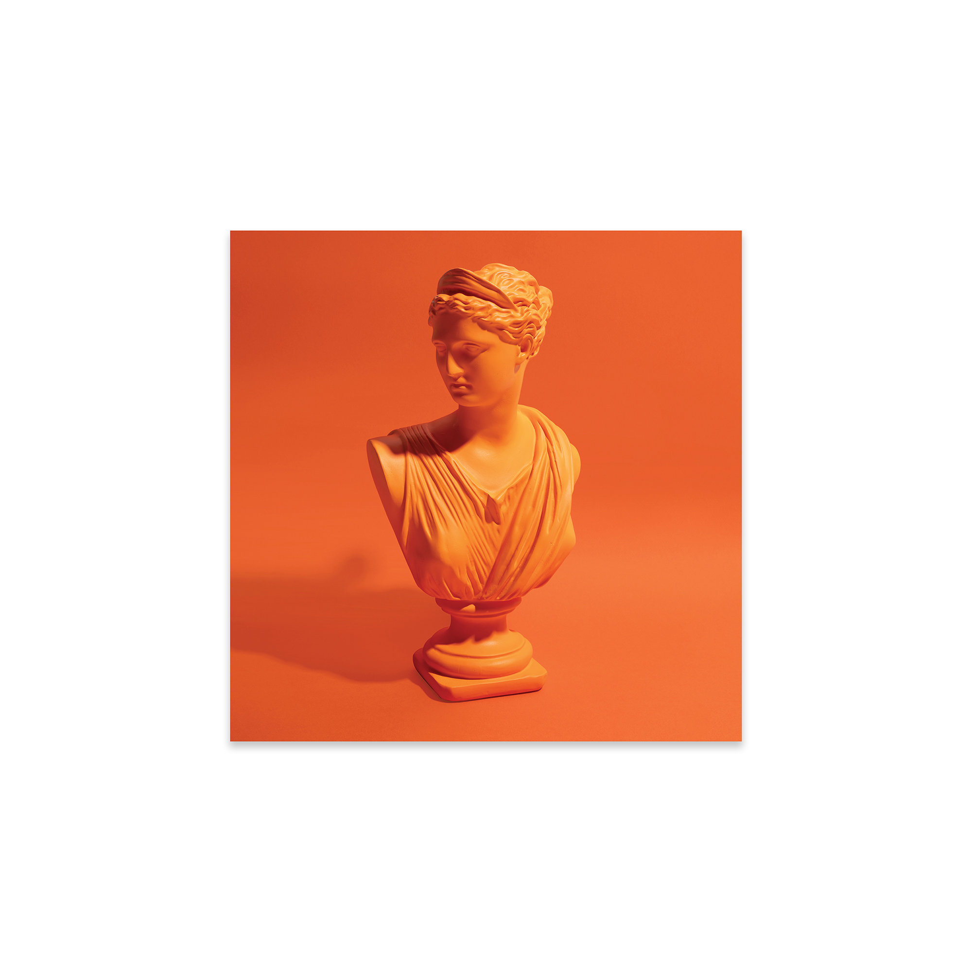 Darby Home Co Orange Greek Print On Acrylic Glass - Wayfair Canada