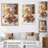 House of Hampton® Food French Pastries IV Framed On Canvas Print | Wayfair