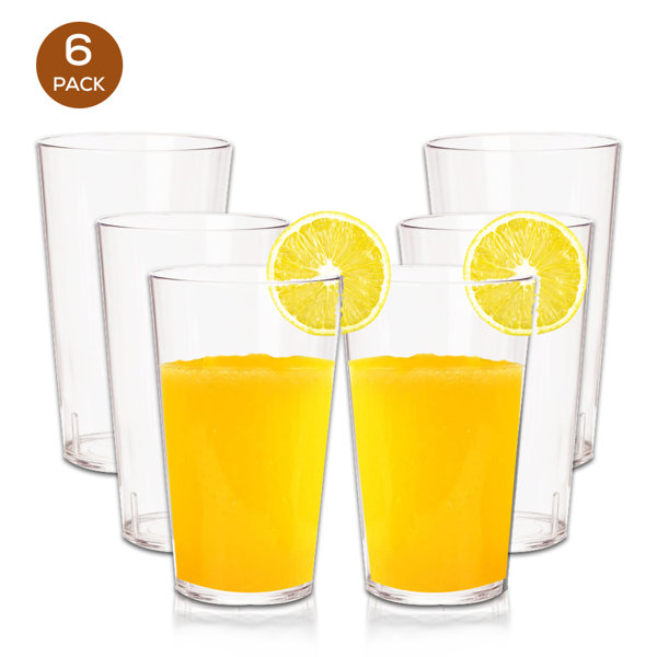 Accelerated Plastics- Partners with Nature 24oz. Drinking Glass Set ...