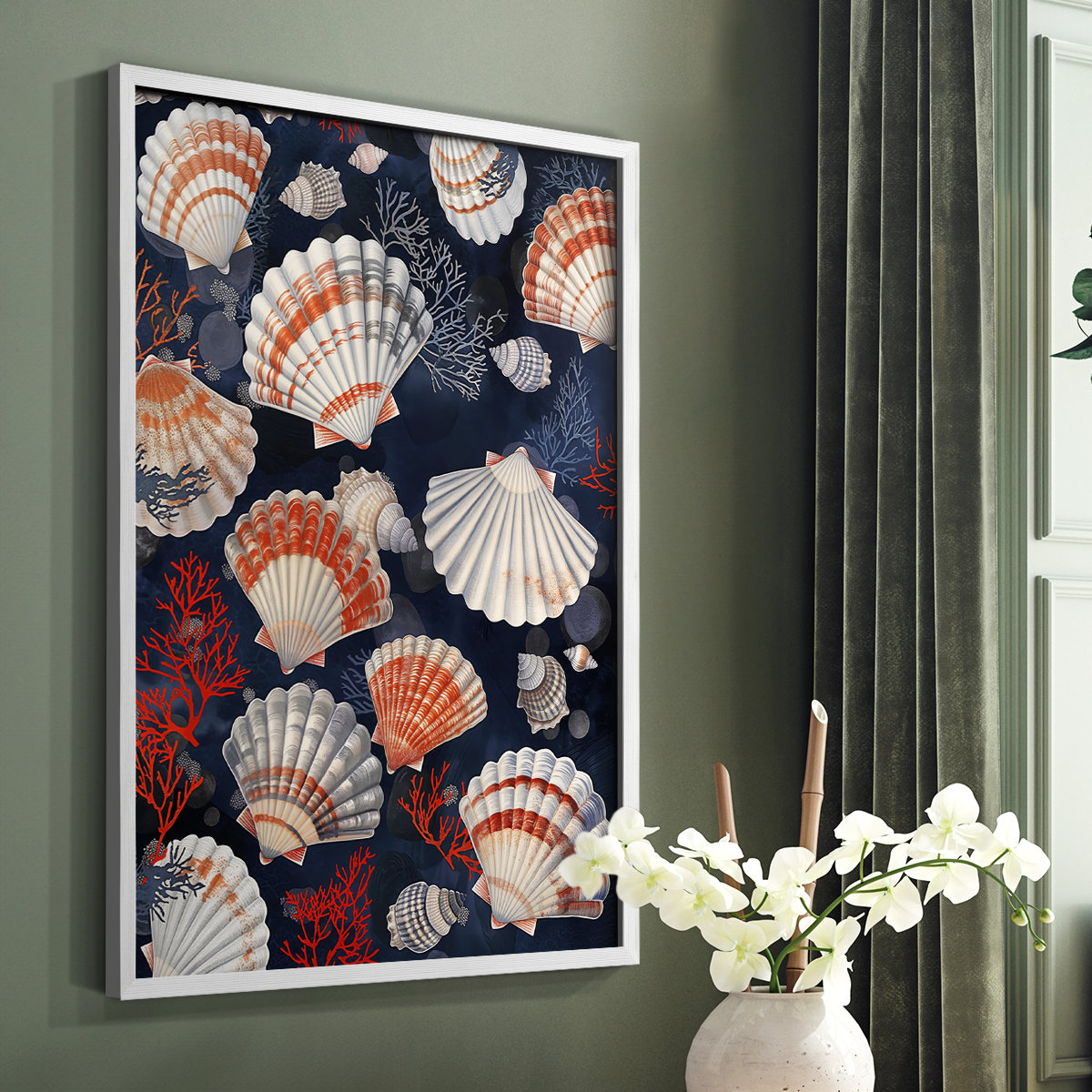 Highland Dunes NAUTICAL Series CCCXX -Premium Framed Print -Ready to ...