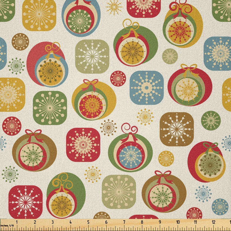 The Seasonal Aisle Alderico Holiday Celebration Fabric | Wayfair.co.uk