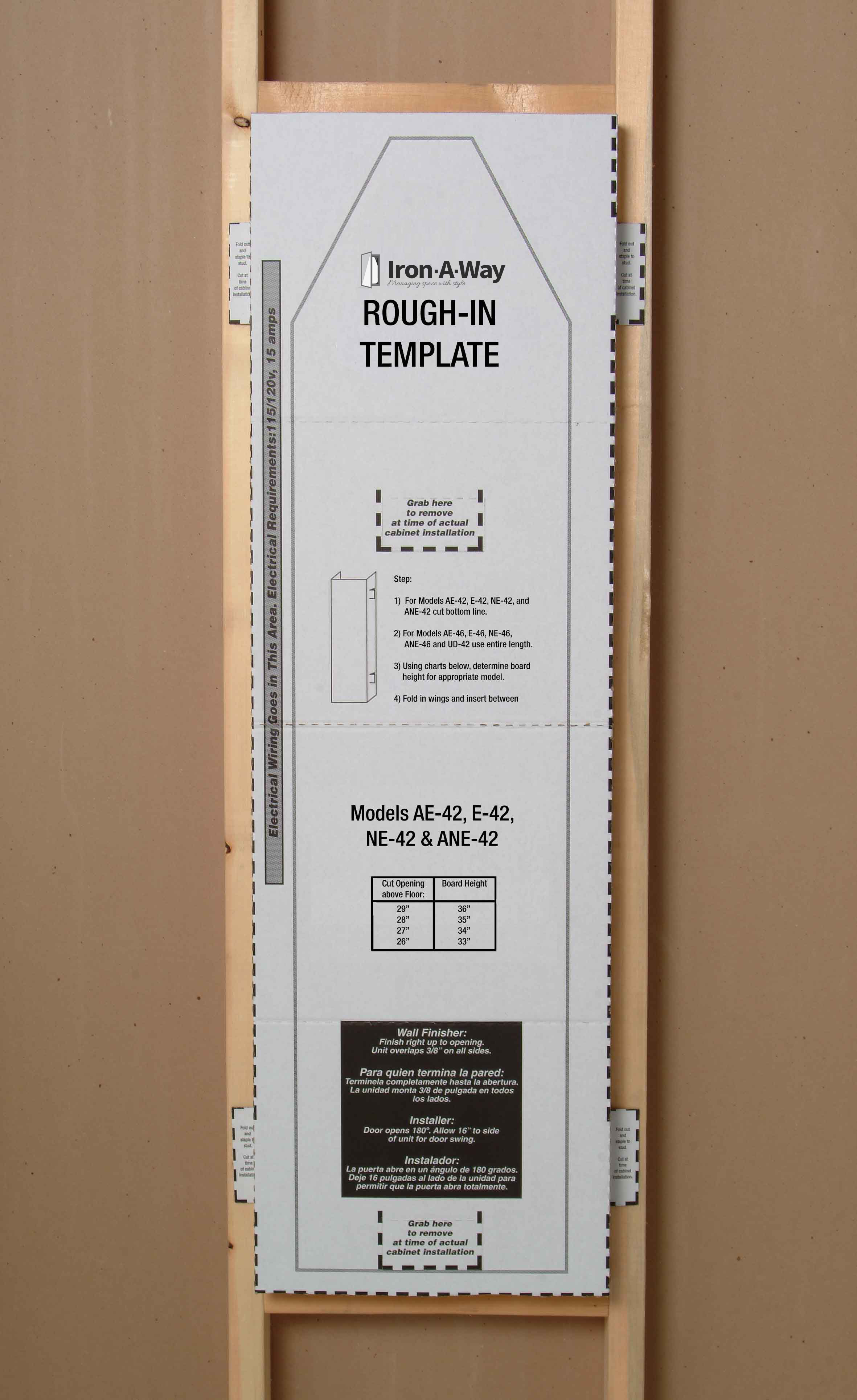 Iron-A-Way LLC Rough-In Kit & Reviews | Wayfair