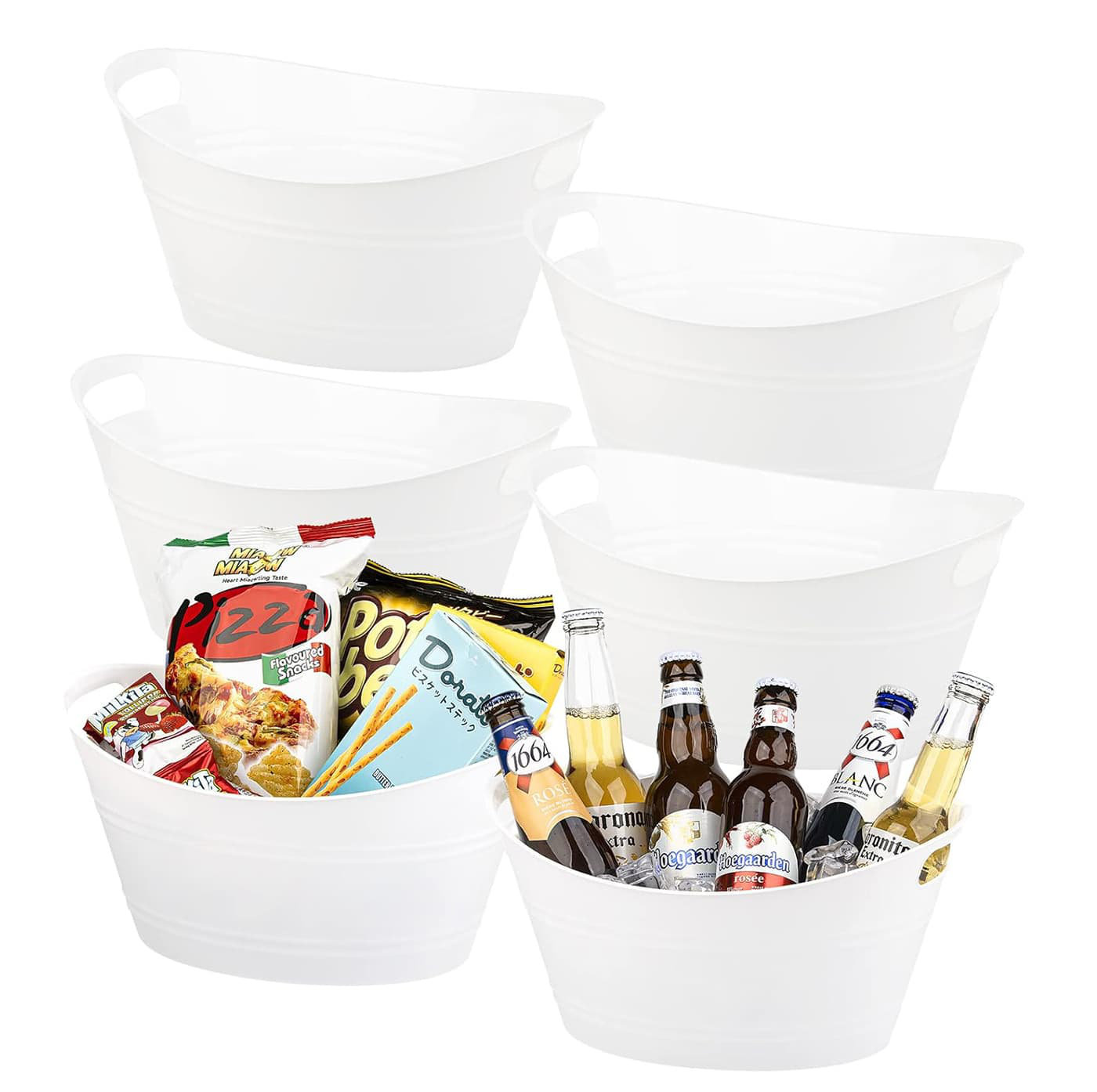 Latitude Run® Party - Perfect 2 - Piece Set of 6.5L Clear Acrylic Ice ...