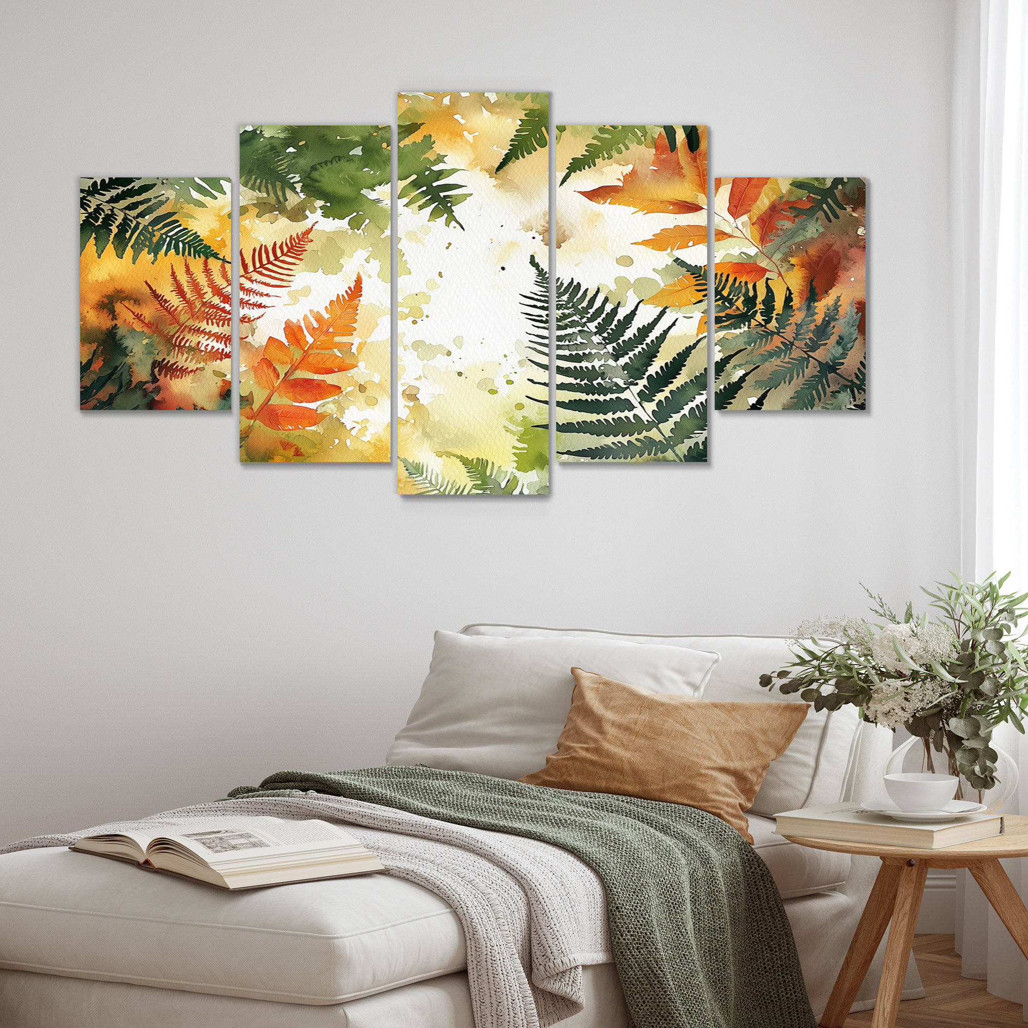 Lark Manor™ Fern And Tropical Colors Synergy III - Ferns Wall Decor ...