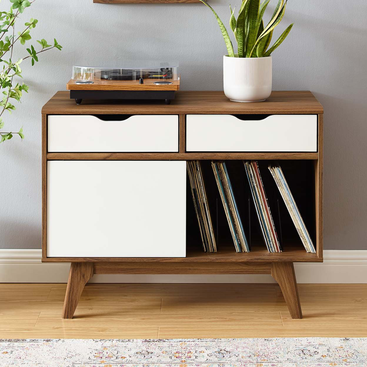 Wade Logan Envision Vinyl Record Display Stand & Reviews | Wayfair
