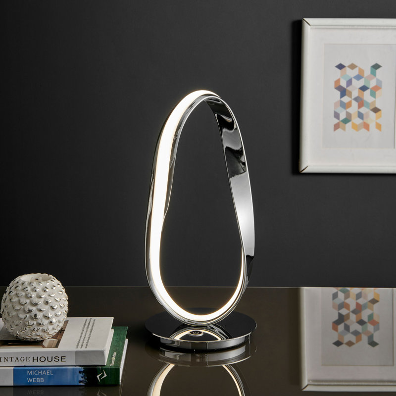 Ivy Bronx Lindzee Metal Touch Dimmable Integrated LED Novelty Lamp ...