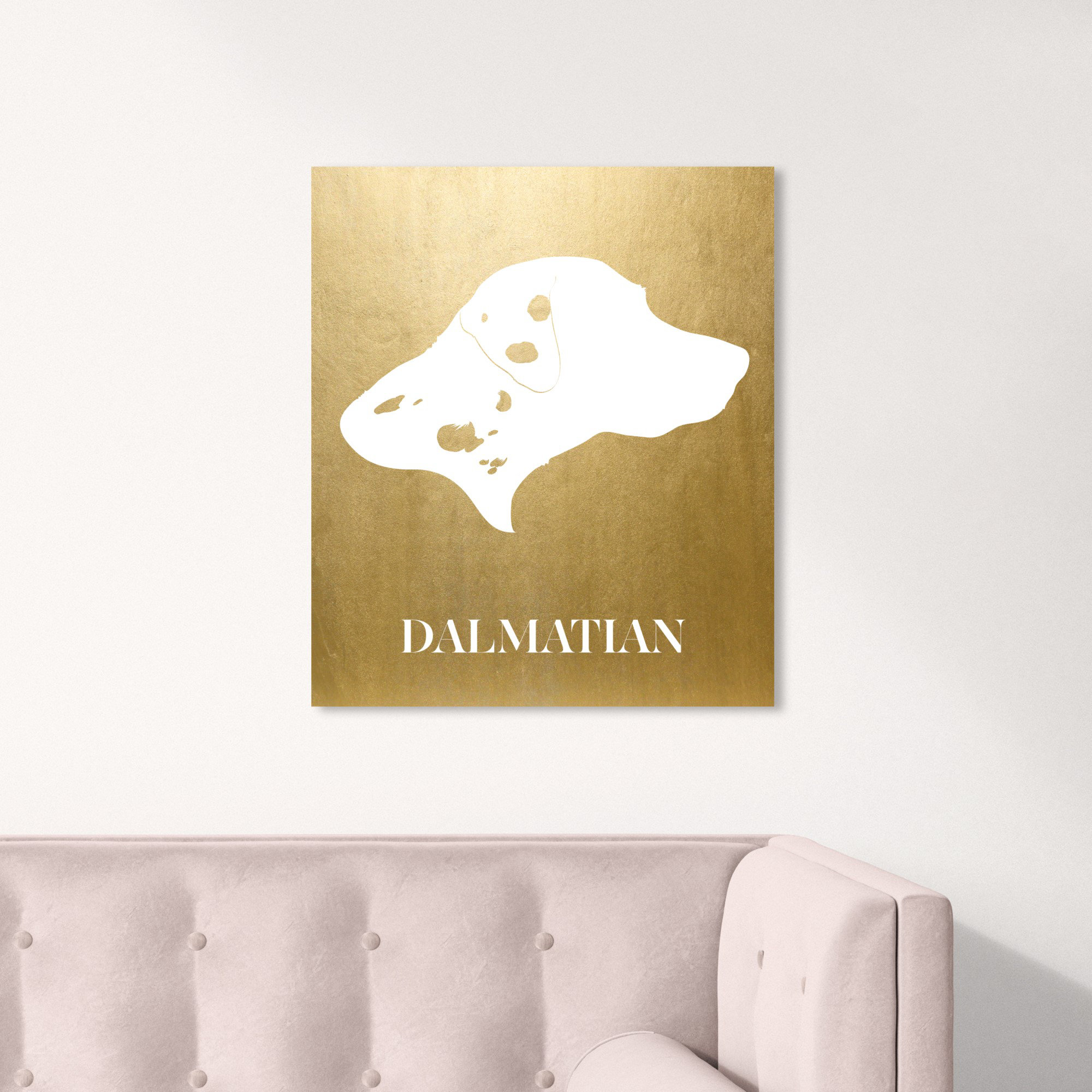 House of Hampton® 'Dalmatian Inverted' Graphic Art on Canvas - Wayfair ...