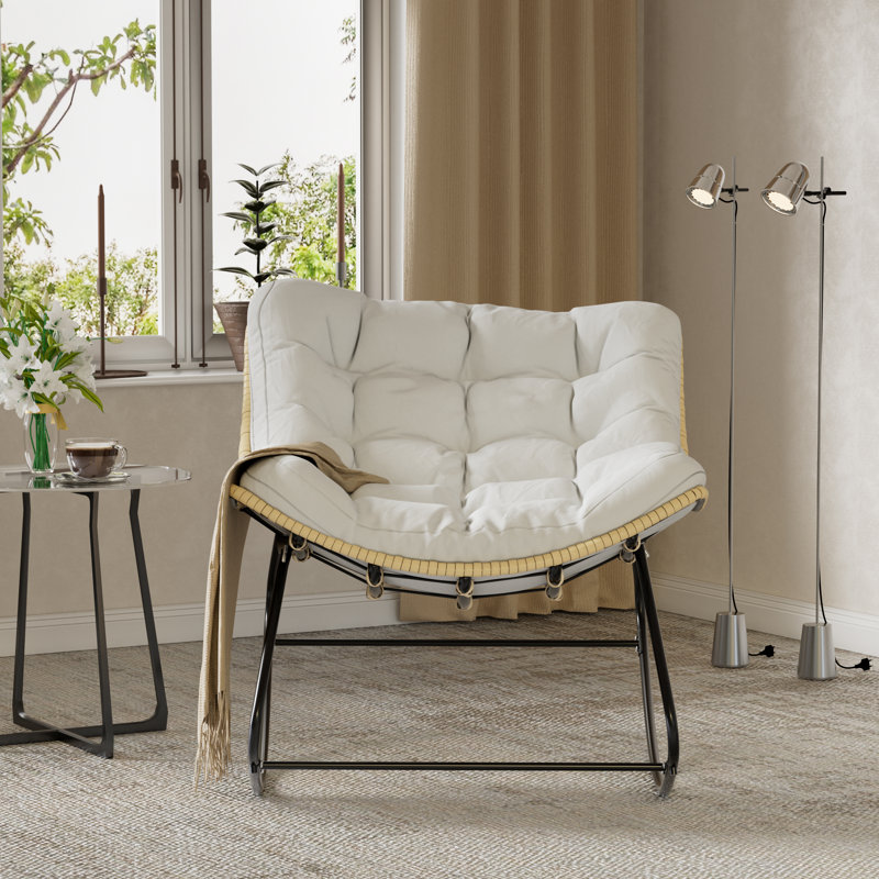 George Oliver Marijan Outdoor Rocker Chair | Wayfair