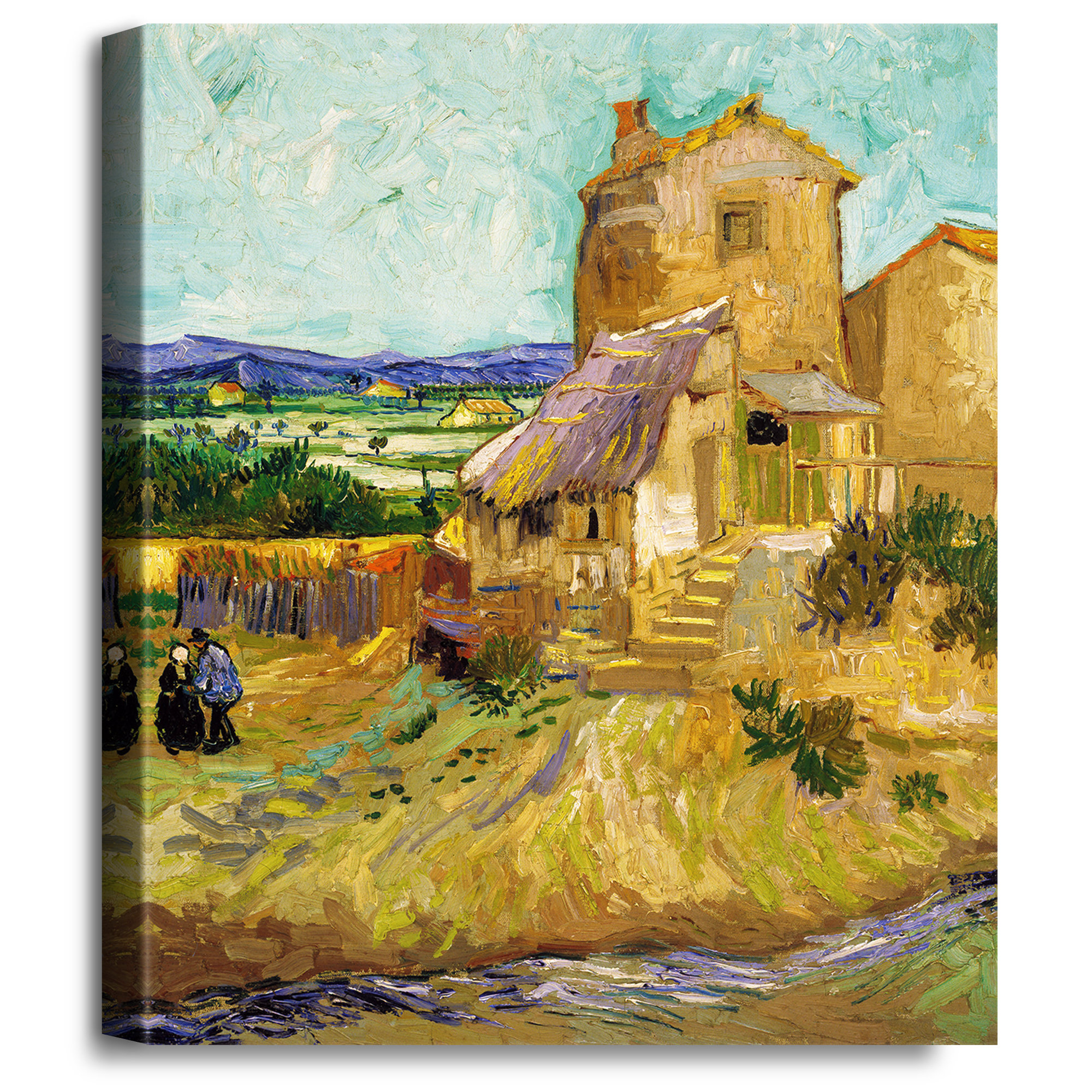 Vault W Artwork The Old Mill (1888) by Vincent Van Gogh. The World ...